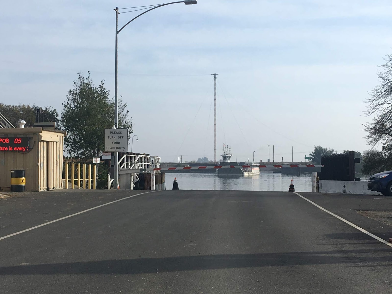 California Ferry Routes; CA 84 over the Real McCoy II Ferry and CA 220 ...