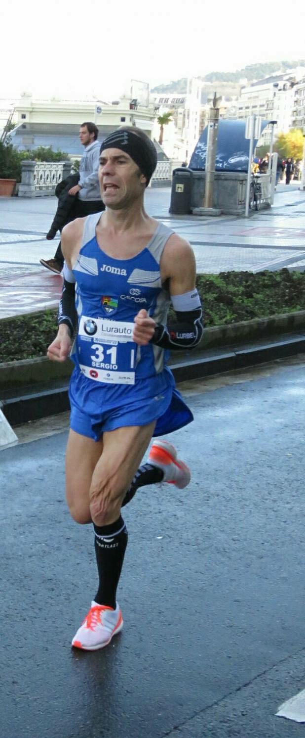 Gabriel Beldarrain: El primer maratón de Sergio Román