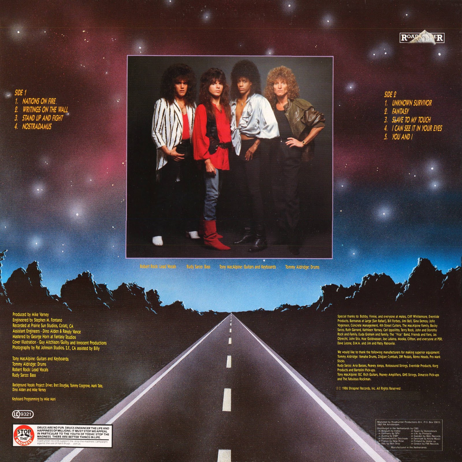 1986 Project: Driver - M.A.R.S. - Rockronología