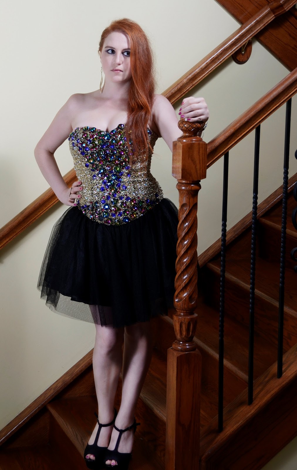 Twin Vogue: Prom Dress Fashion Series "The Rebel at Prom"