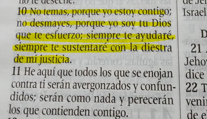 Isaías 41:10 - Versículos Bíblicos