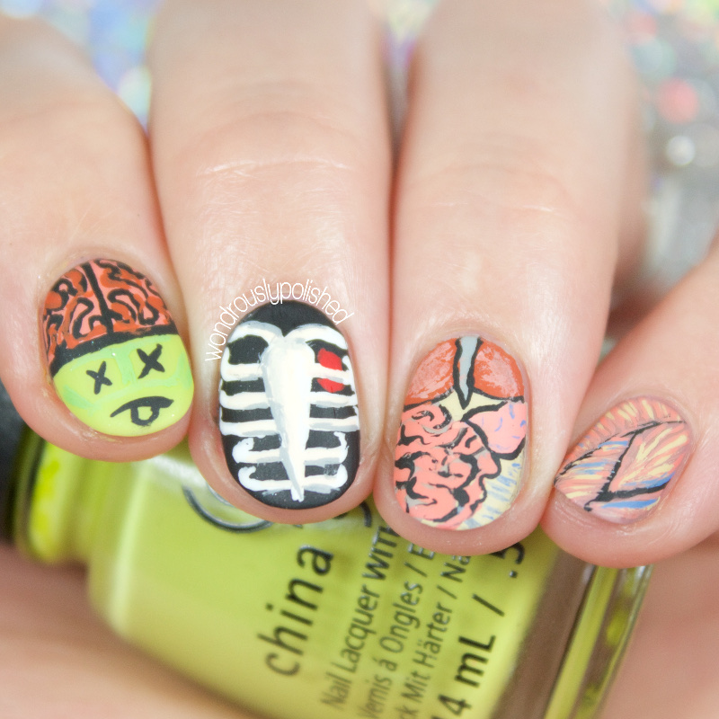 Wondrously Polished: Themed Thursday - October 21: Blood & Gore