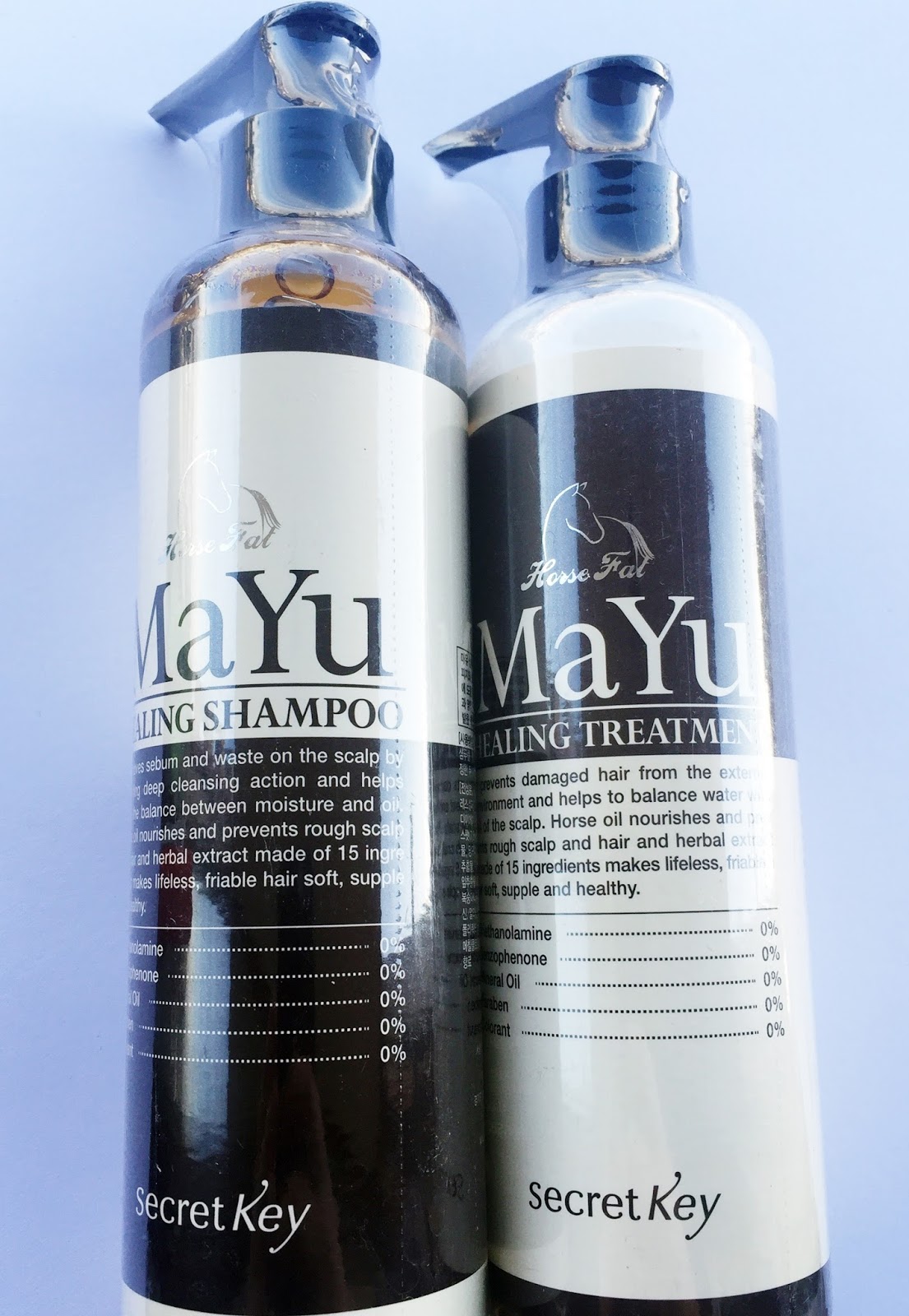 [Secret Key] Mayu Healing Line -Shampoo, Treatment, Essence-...and why ...
