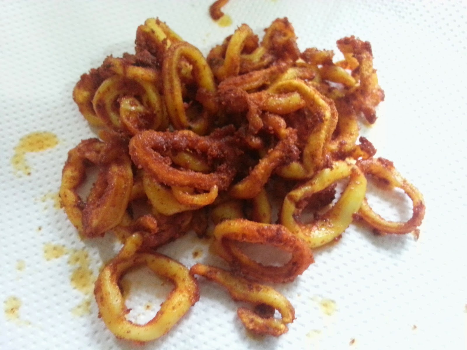 FoodoMania: Crispy Squid Fry - Kanava Fry