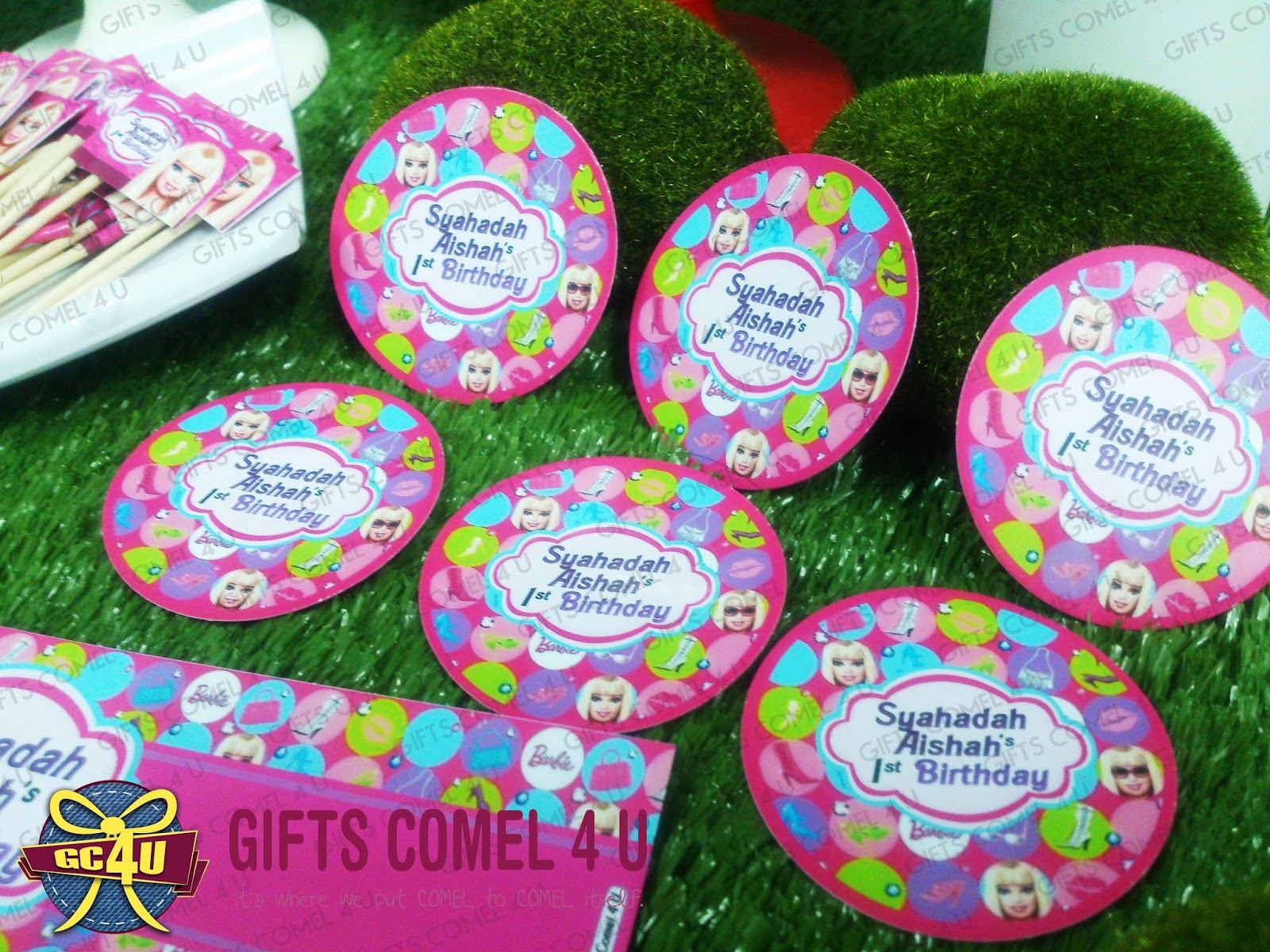 Gifts Comel 4 U: Stickers & TQ Tag