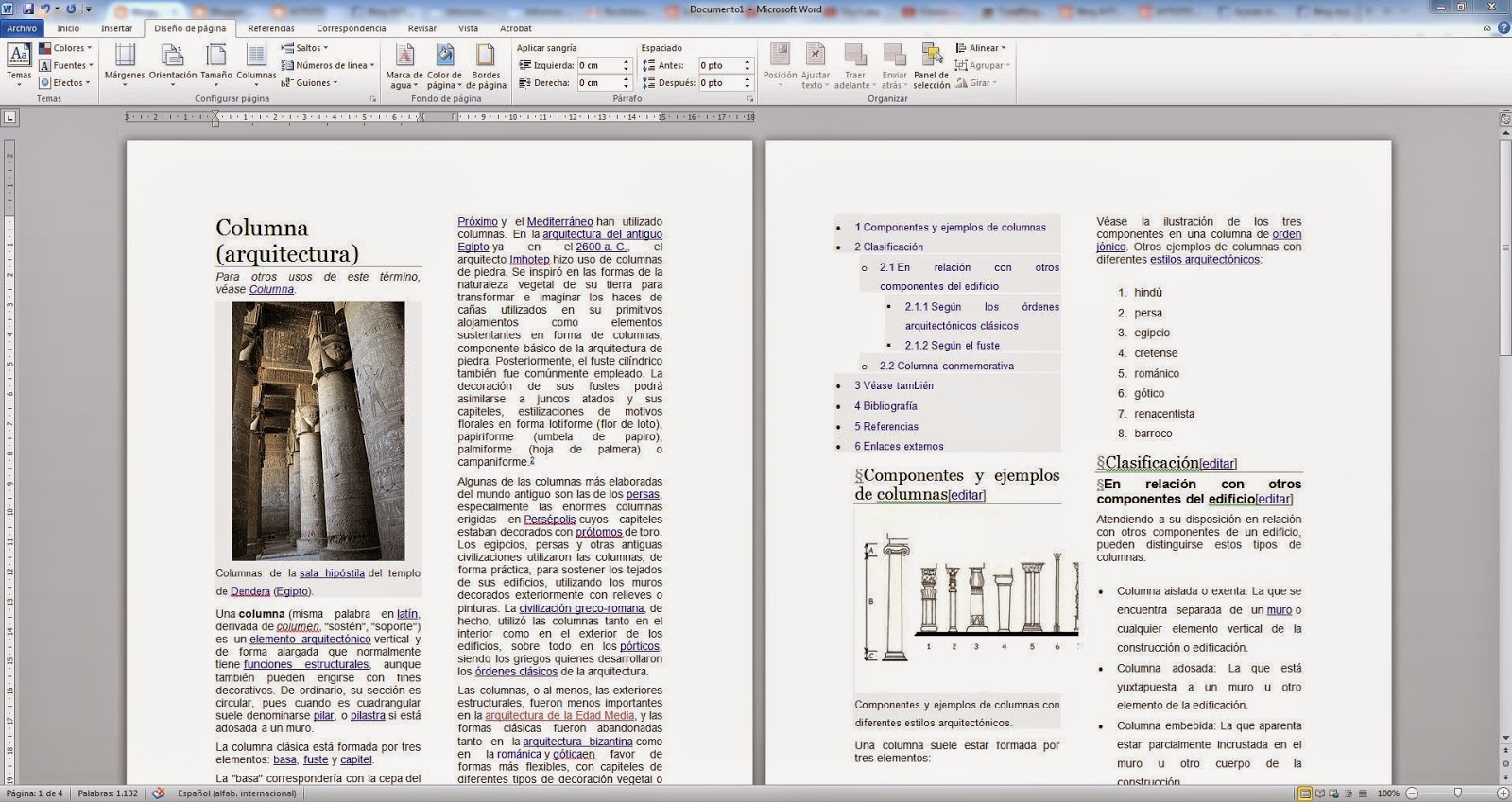 Escribir un texto en columnas con WORD - AYTUTO Blog