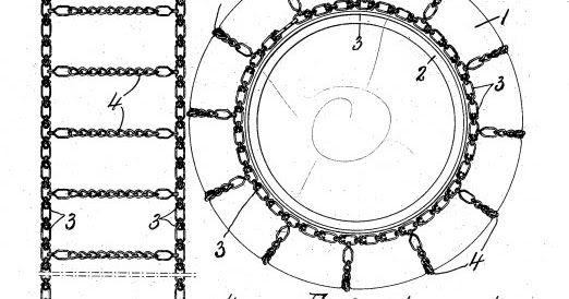 Just A Car Guy: the U.S. patent for snow chains from the pioneers, who ...