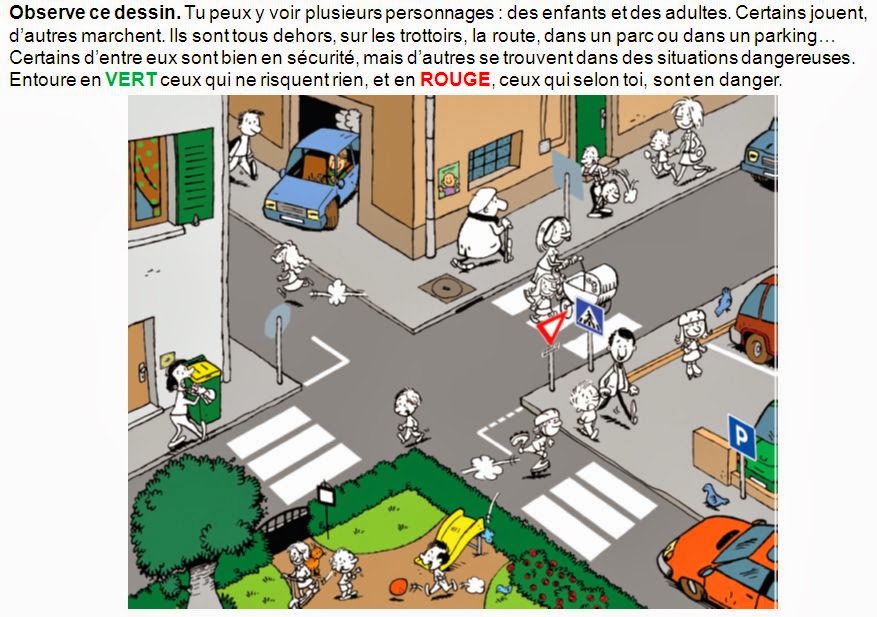 Sécurité Routière dans les écoles de Wissous: Exemples de fiches ...