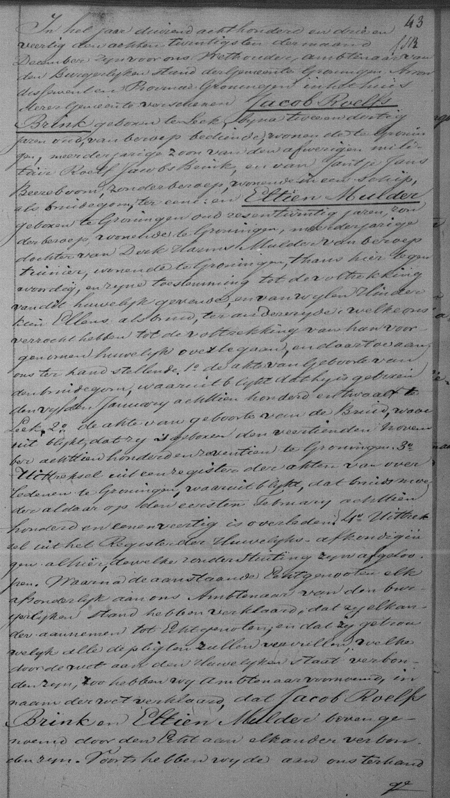 Interessante archiefvondsten: Waar is Roelof Jacobs Brink overleden (2)?