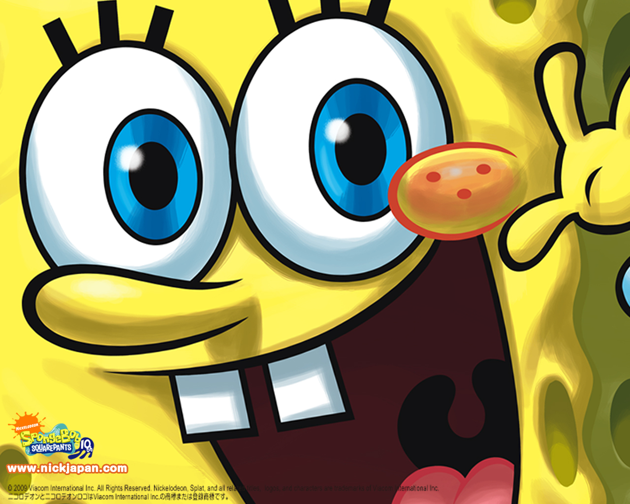 American top cartoons: Spongebob square pants