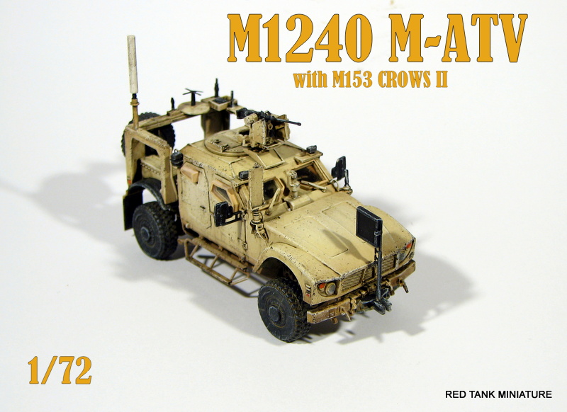 Gulumik Military Models: M1240 M-ATV with M153 CROWS II 1/72