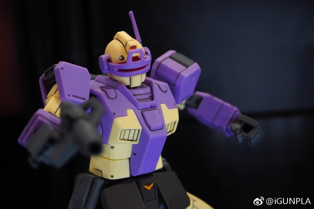 HG 1/144 GM Interceptor Custom [Gundam The ORIGIN MSD] Exhibited at ...