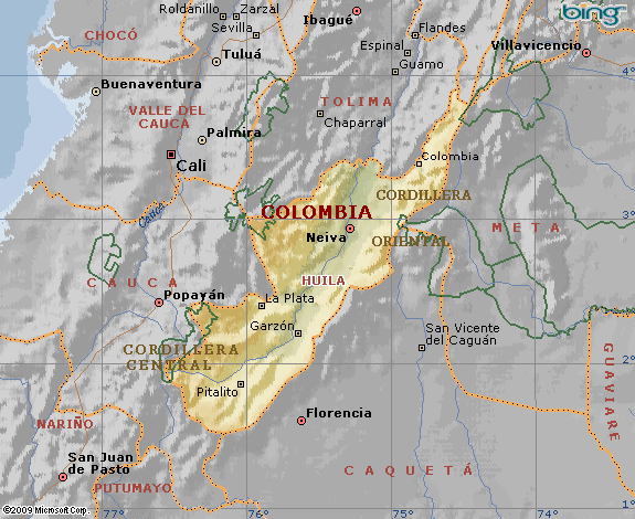 HUILA TURISTICA: GEOGRAFIA DEL DEPARTAMENTO DEL HUILA