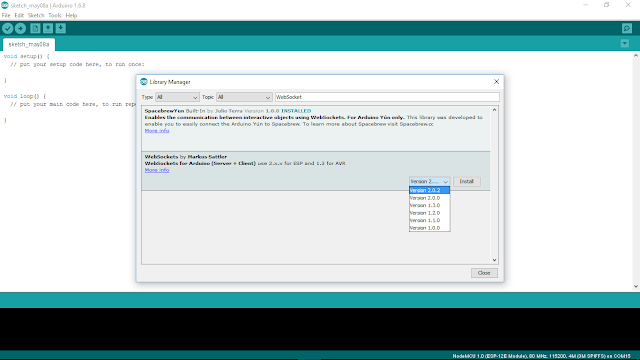 Arduino Er Nodemcuesp8266 Implement Websocketsserver To Control Rgb Led