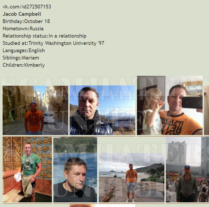 ScamHaters United .. Visit us also on Facebook and Instagram : DESMOND ...