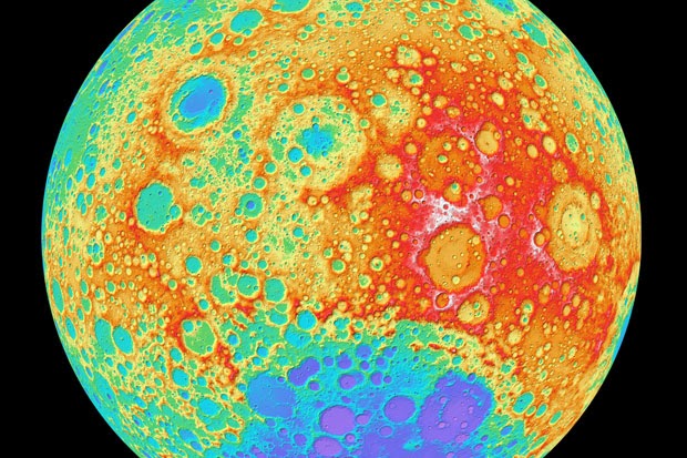 Data Deluge: The surface of the Moon as you have never seen it before.