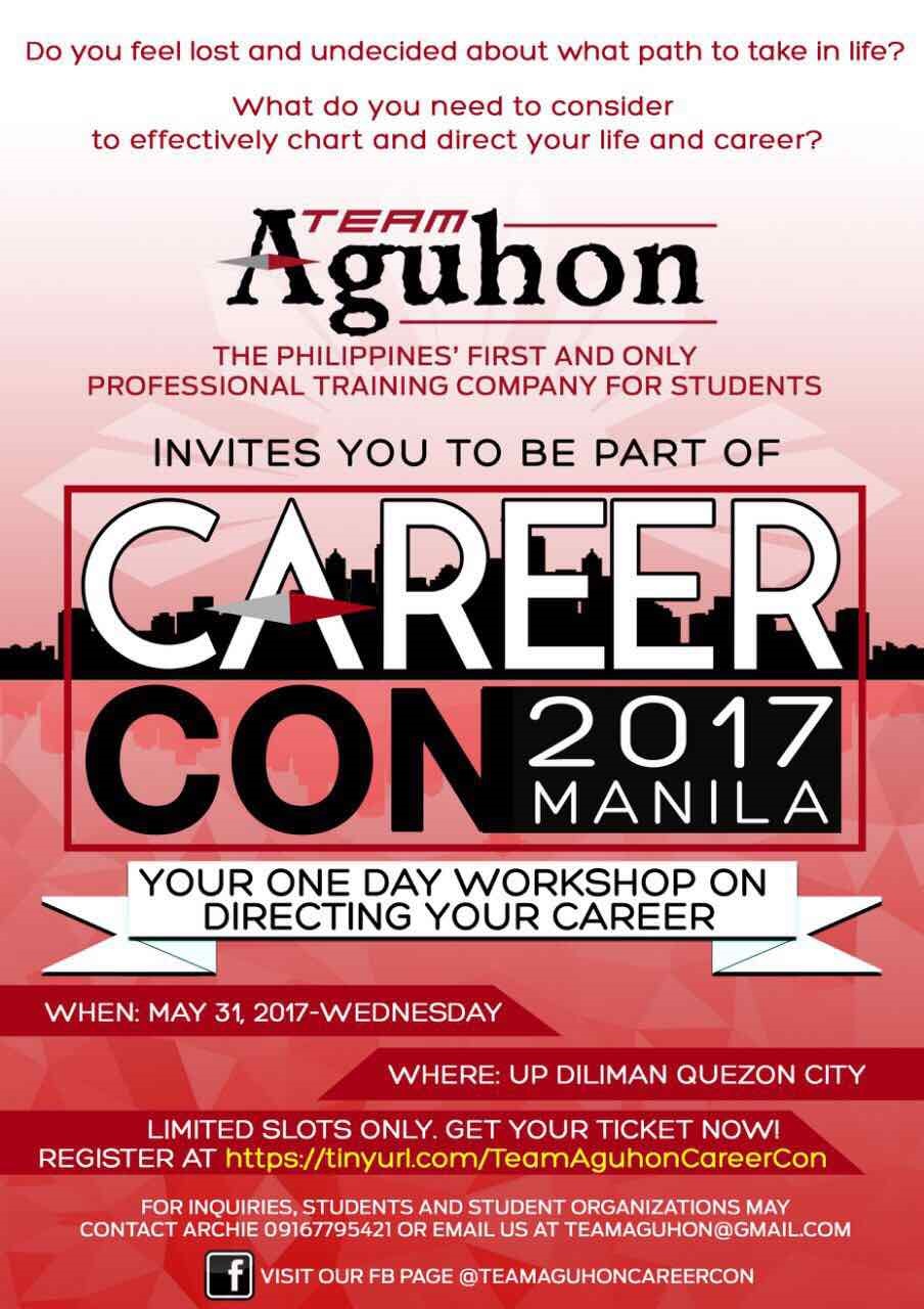 Career Con 2017 Manila - Team Aguhon - GameOPS