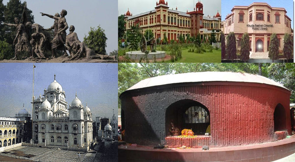 History of an ancient city Patna, India - Drawing and Painting