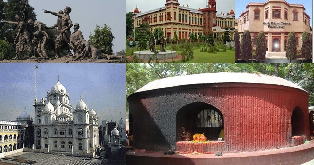 History of an ancient city Patna, India - Drawing and Painting