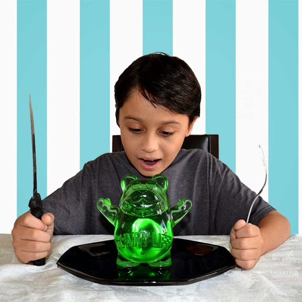 Crummy Gummy Boy (Grün Edition) Release ~ Tenacious.Ninja - Art Toy Blog