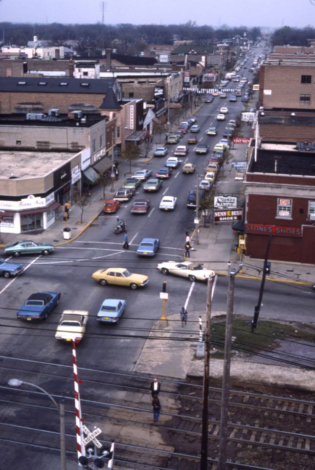 #TBT Downtown Elmhurst In The Spring of 1975