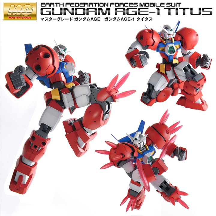 HobbyKid: MG 1/100 Gundam Age-1 Titus
