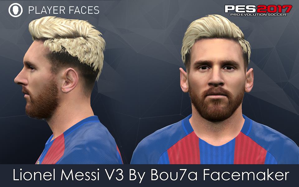 pes-modif: PES 2017 Face Lionel Messi V3 By Bou7a Facemaker