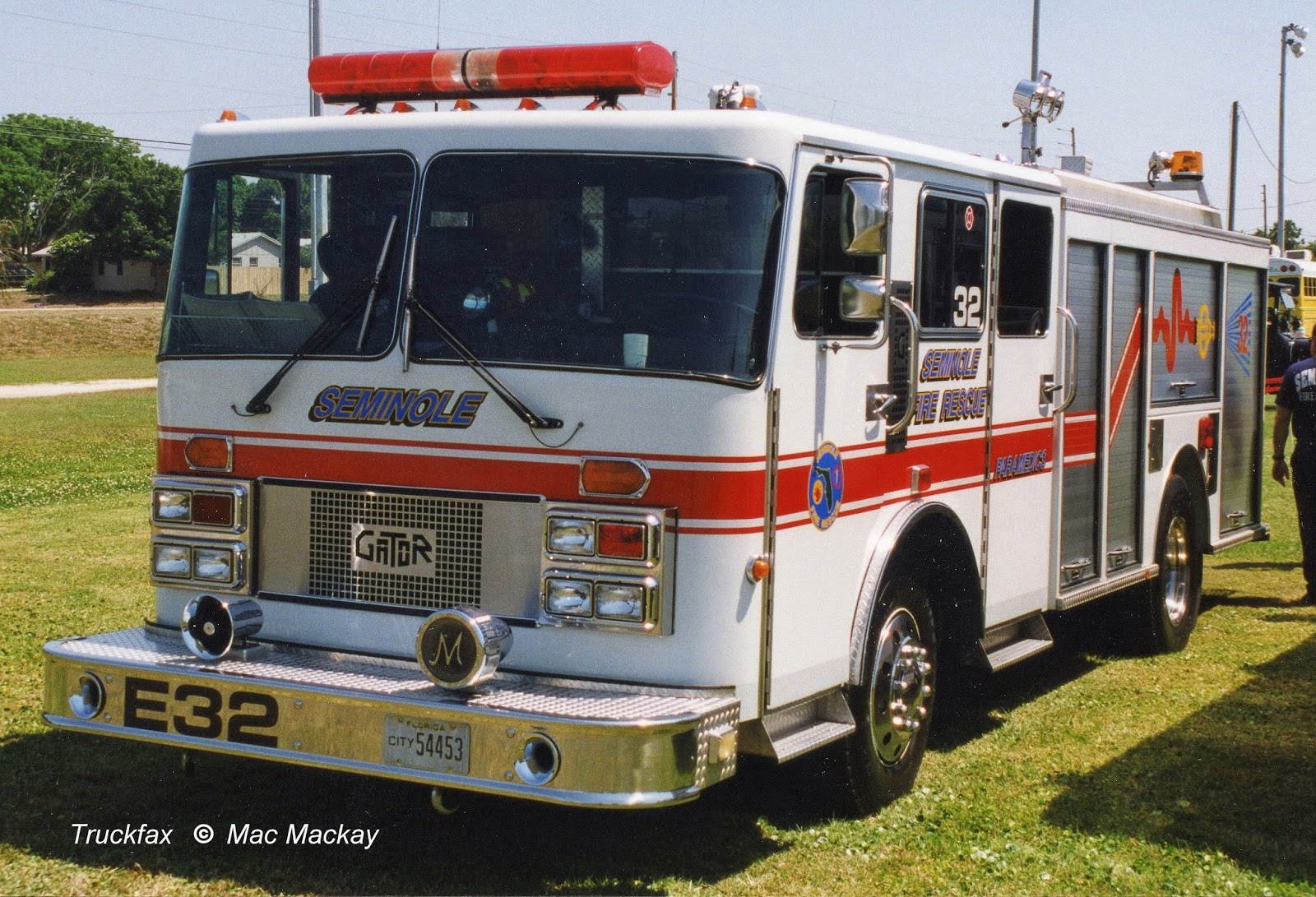 Truckfax: White firetrucks