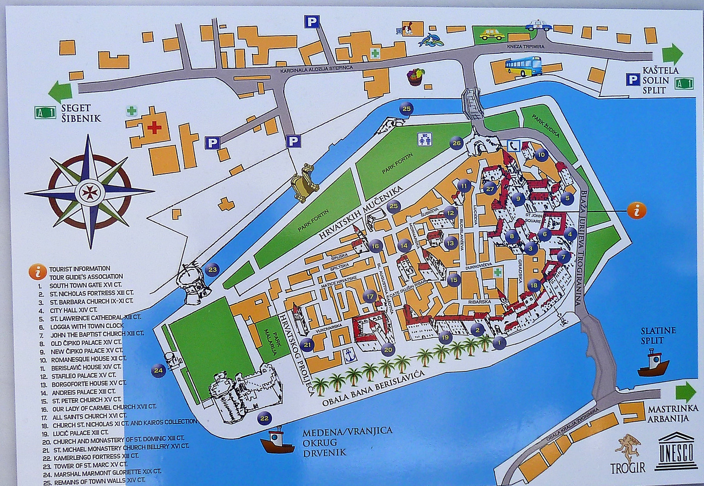 Alla ricerca del meraviglioso: Trogir: bellezza da cartolina