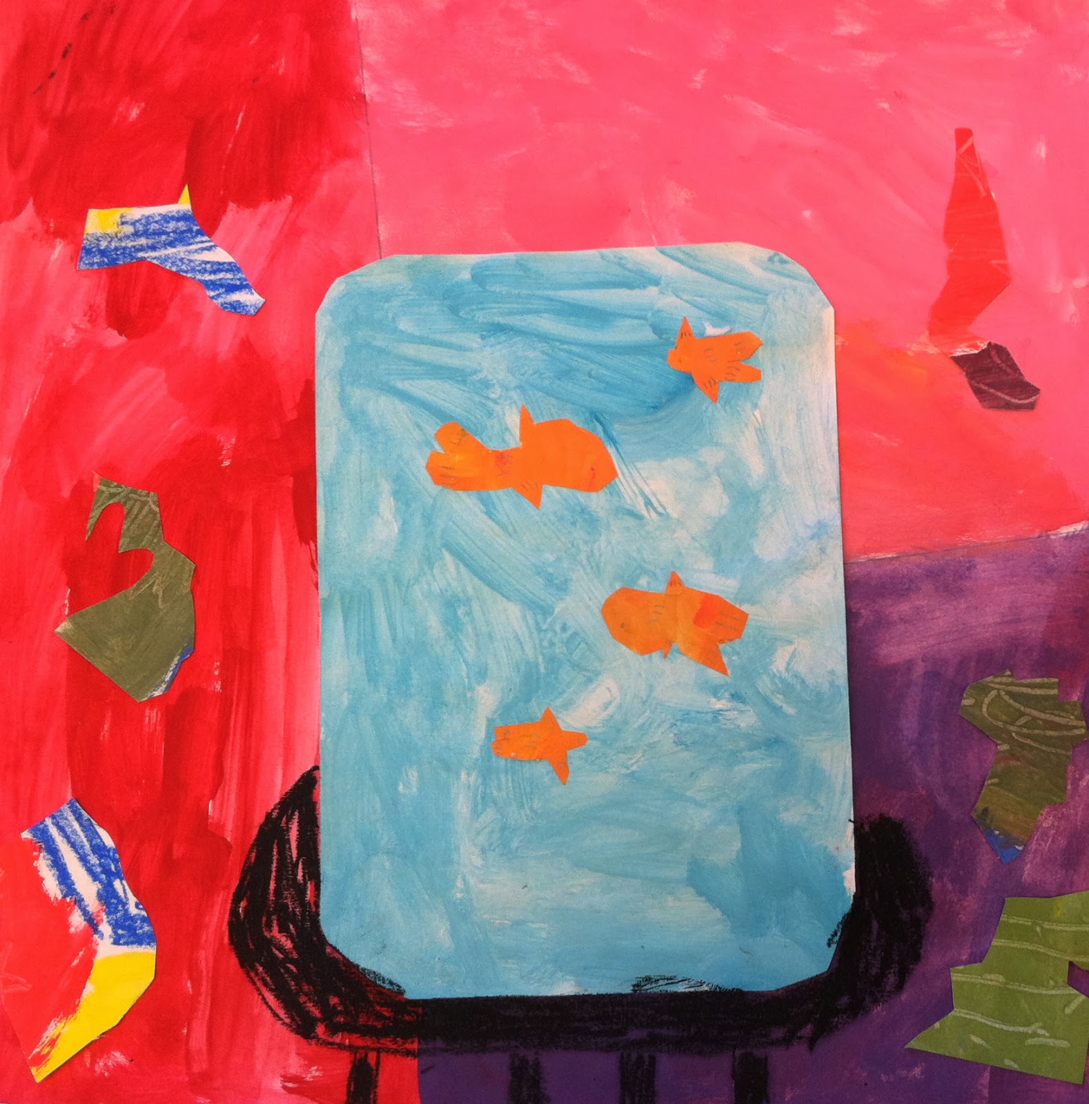 Artists For Kids: Kindergarten - Henri Matisse's Gold Fish Bowl and His ...