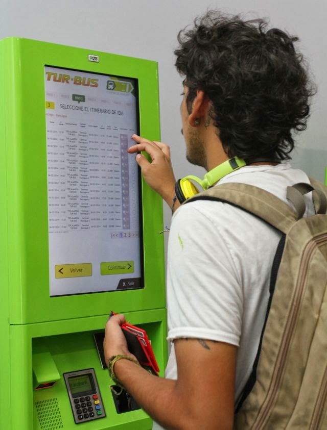 Tur Bus innova con modernos "Pasajemáticos" para la compra de boletos ...