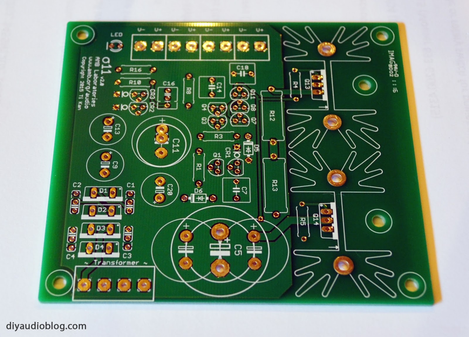 DIY Audio Electronics from Zynsonix.com: AMB σ11 Sigma 11 Regulated ...