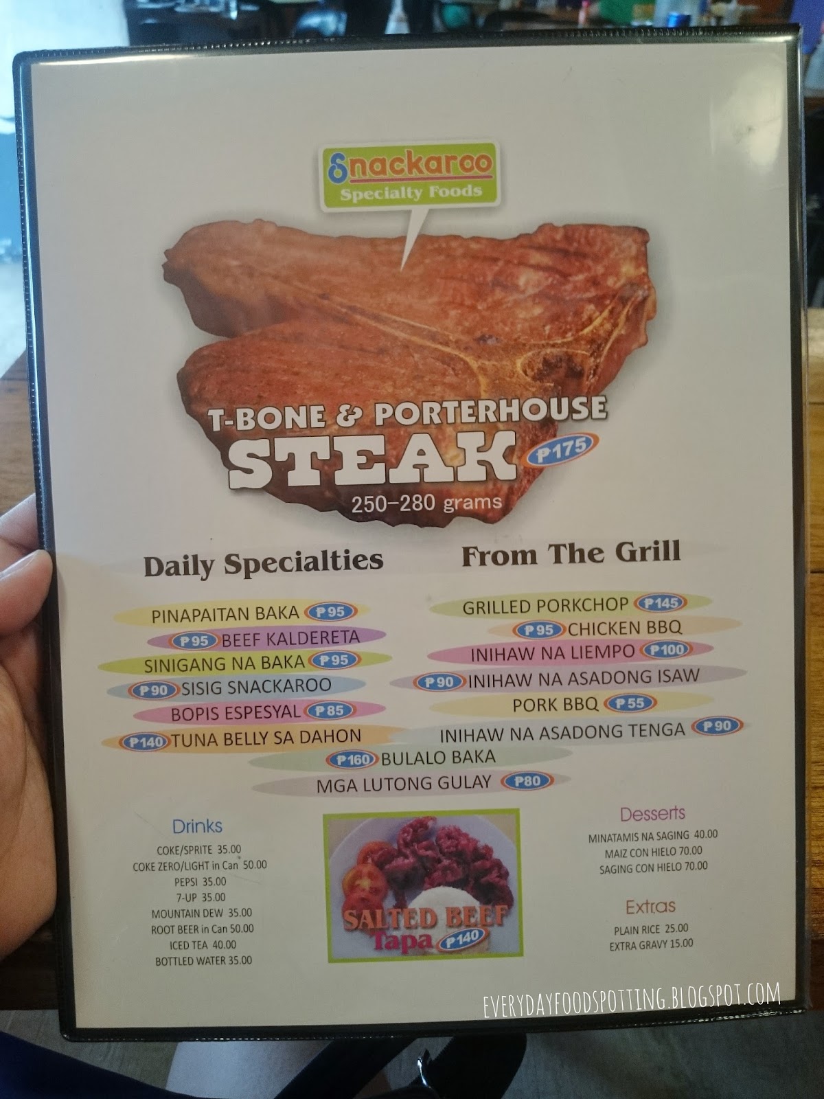 Everyday Foodspotting: Snackaroo, Quezon City