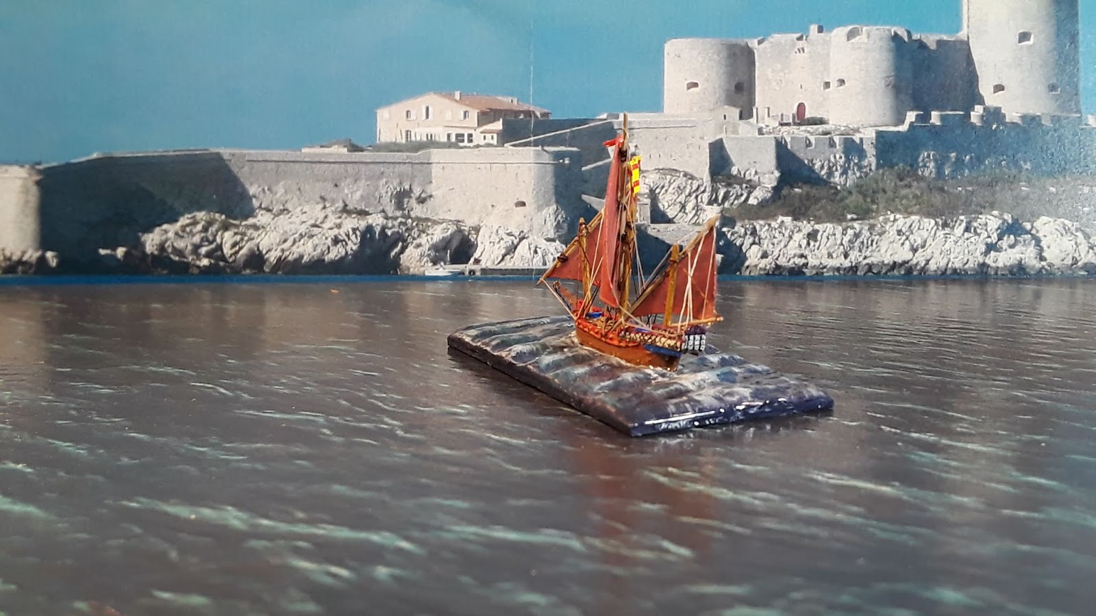 A Miniatures Hobby Room: Davco 18 Gun Spanish Xebec