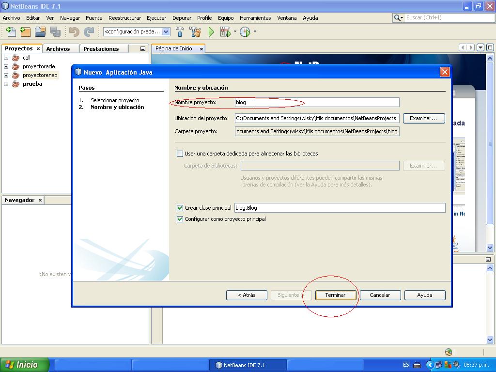 Rabinal Virtual: Conexion netbeans 7.1 java con oracle 10g XE