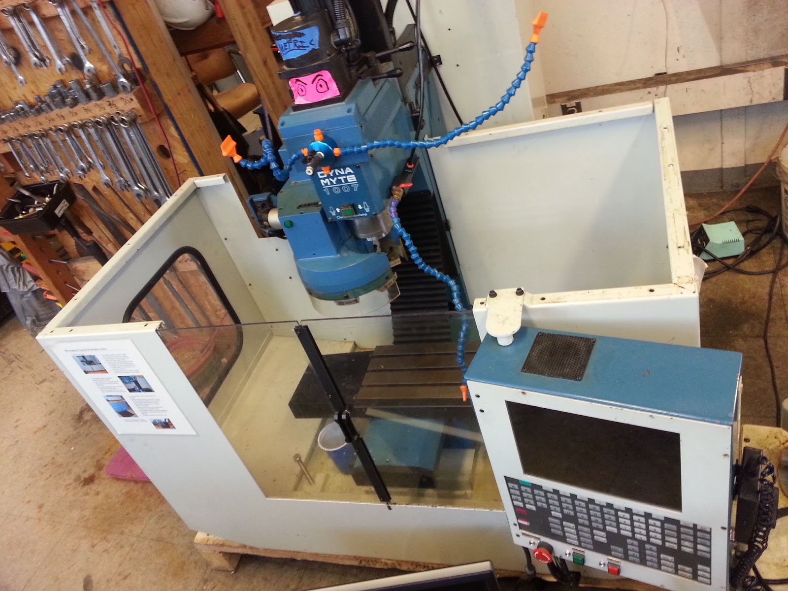 YAMEB: Getting the Dyna Myte 1007 CNC Mill Working