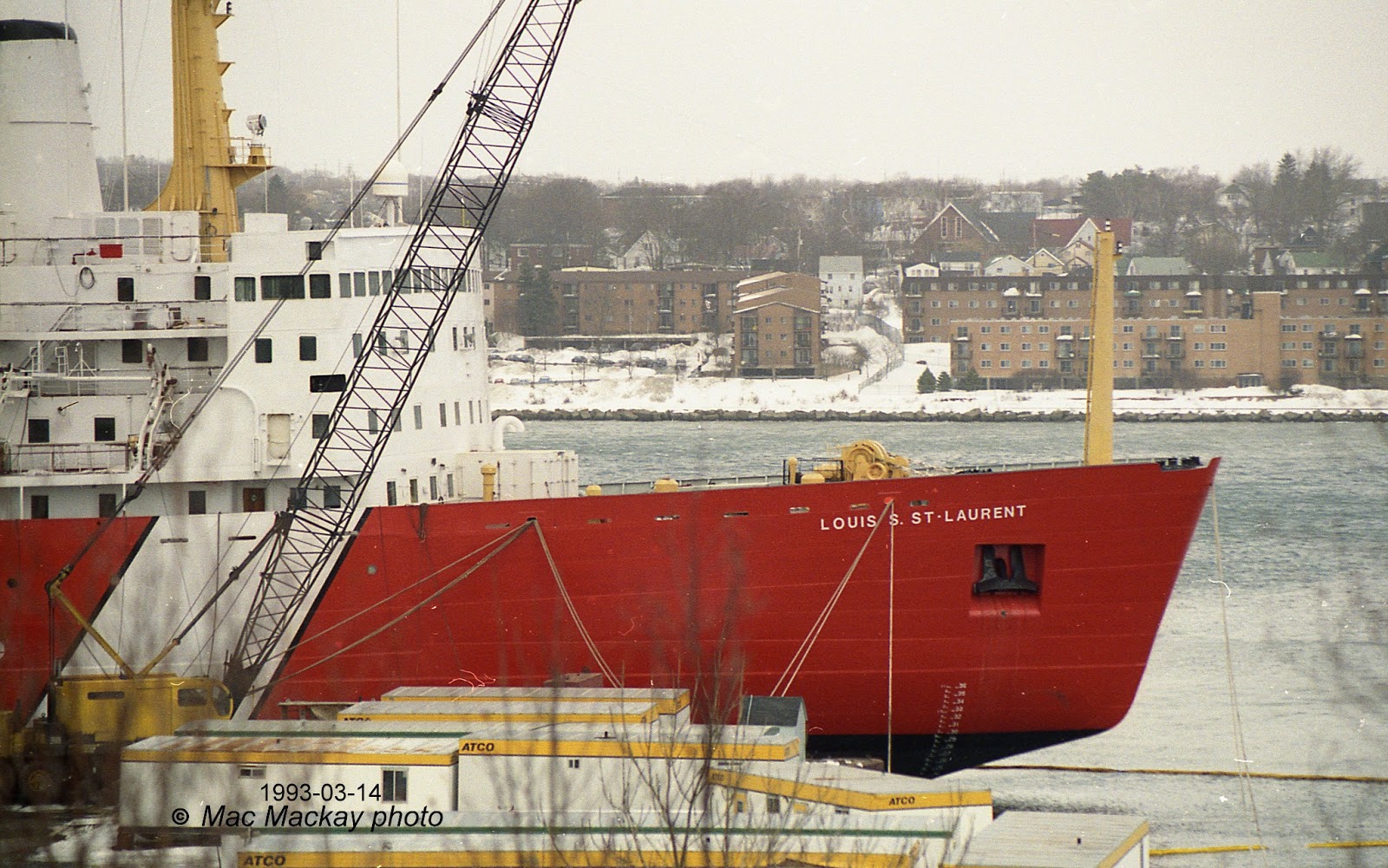 Shipfax: CCGS Louis S. St-Laurent - bloody but (not) unbowed returns