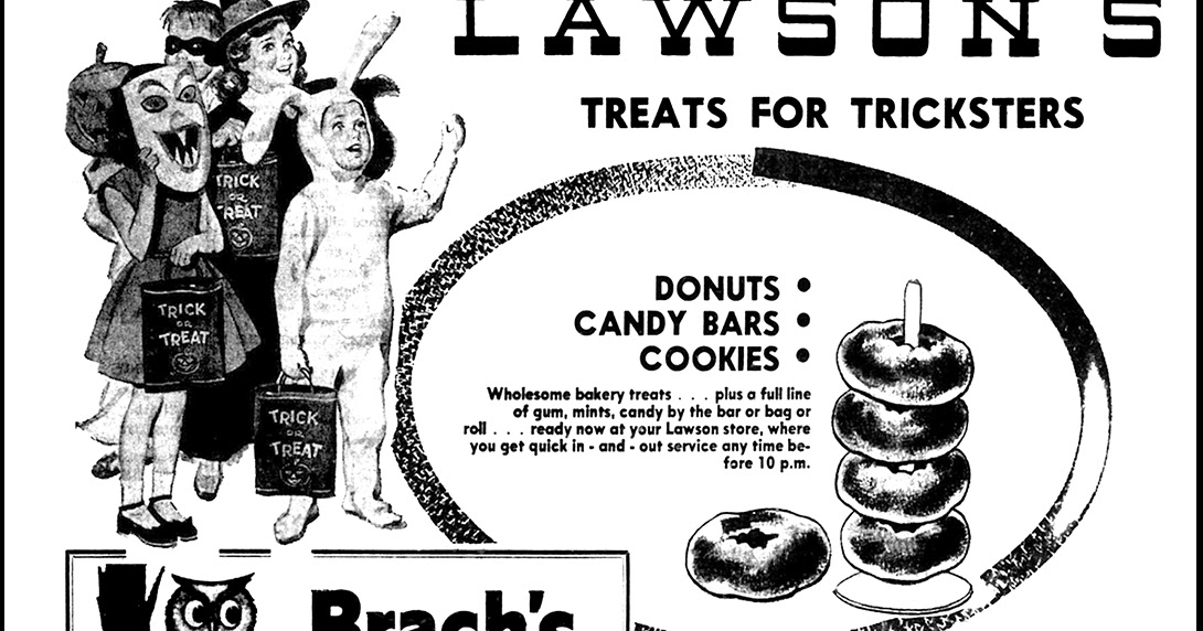 Brady's Bunch of Lorain County Nostalgia: Lawson's Halloween Ad ...