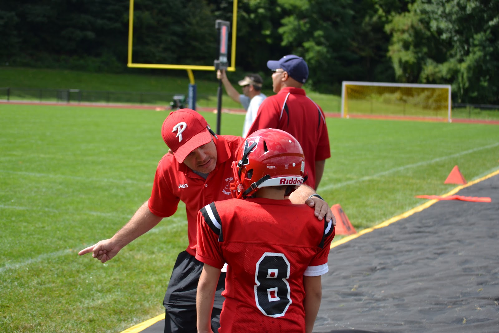 Penfield Youth Football & Cheer 2012: Red C at Pittsford
