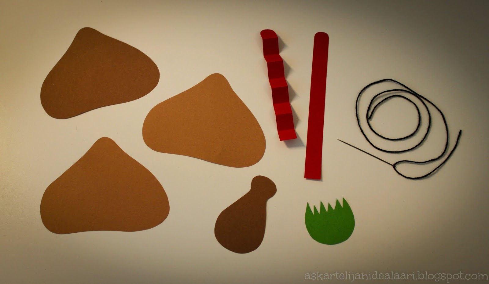 Askartelijan idealaari: Sieni askarrellen