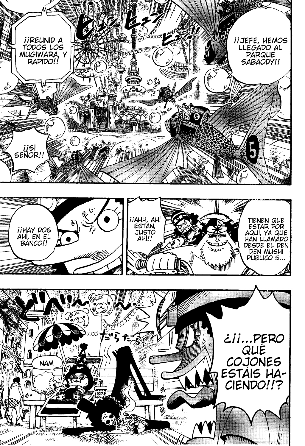 One Piece Manga Capitulo 500. Las brasas de la historia ~ ParaisoGrandLine