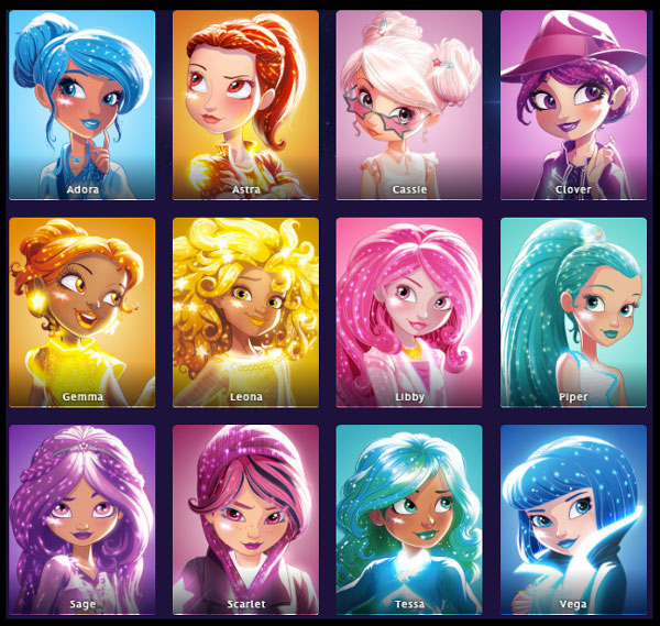 Star Darlings Fans: Star Darlings: Lista de Personajes (12)
