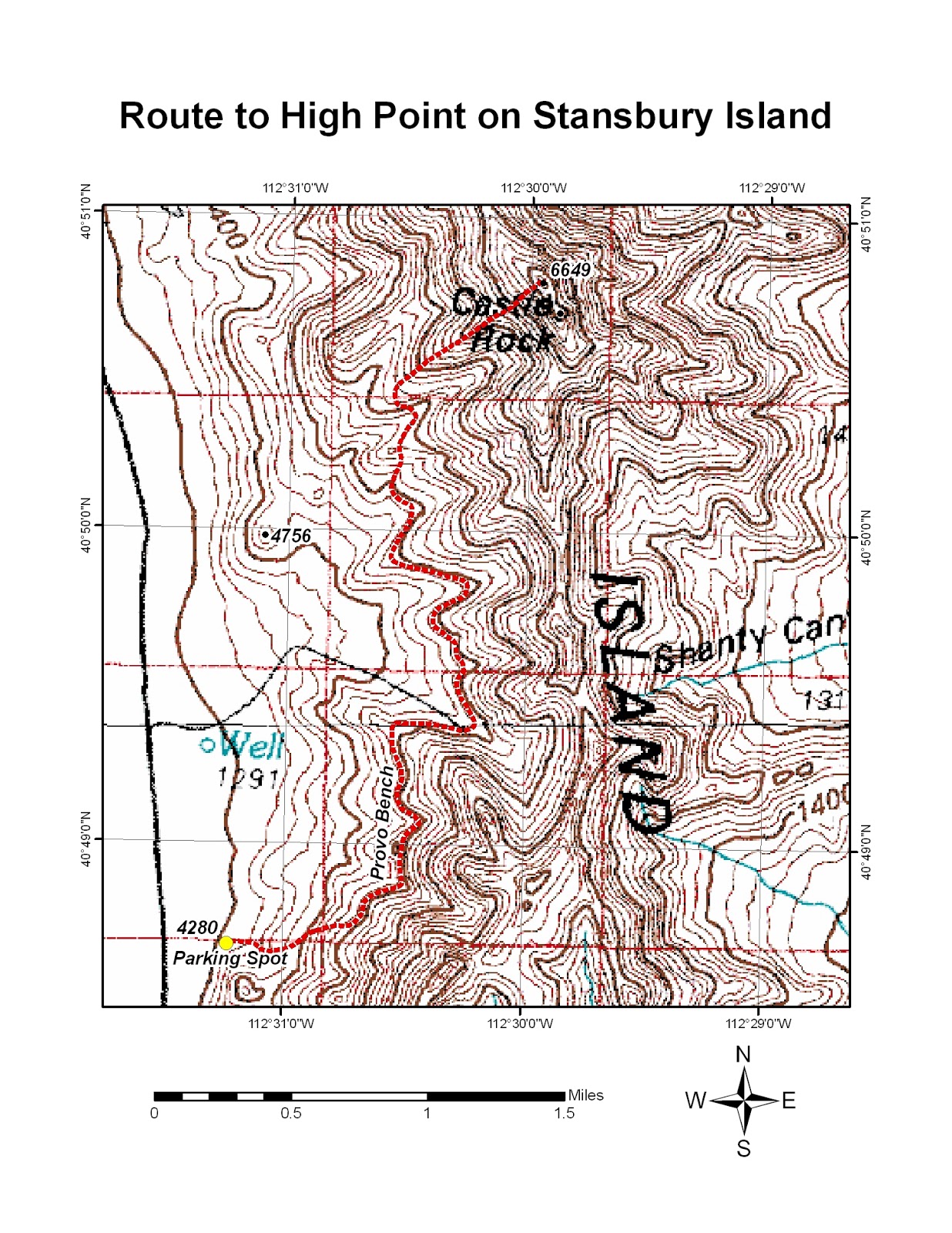 Mark's Hikes and Treks: Stansbury Island