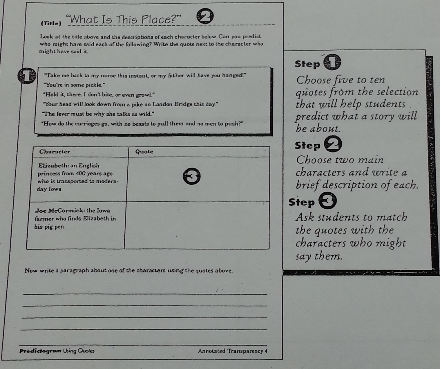 Reading Skills & Strategies