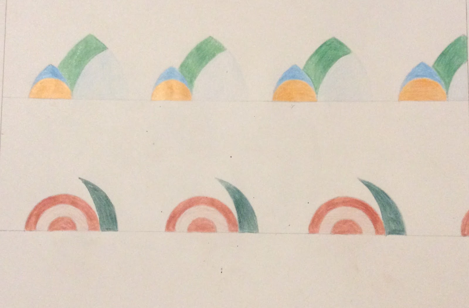 DIBUJO PÉSULA: RITMO COMPOSITIVO