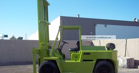 Clark Service Manual: CLARK E357 FORKLIFT SERVICE REPAIR MANUAL