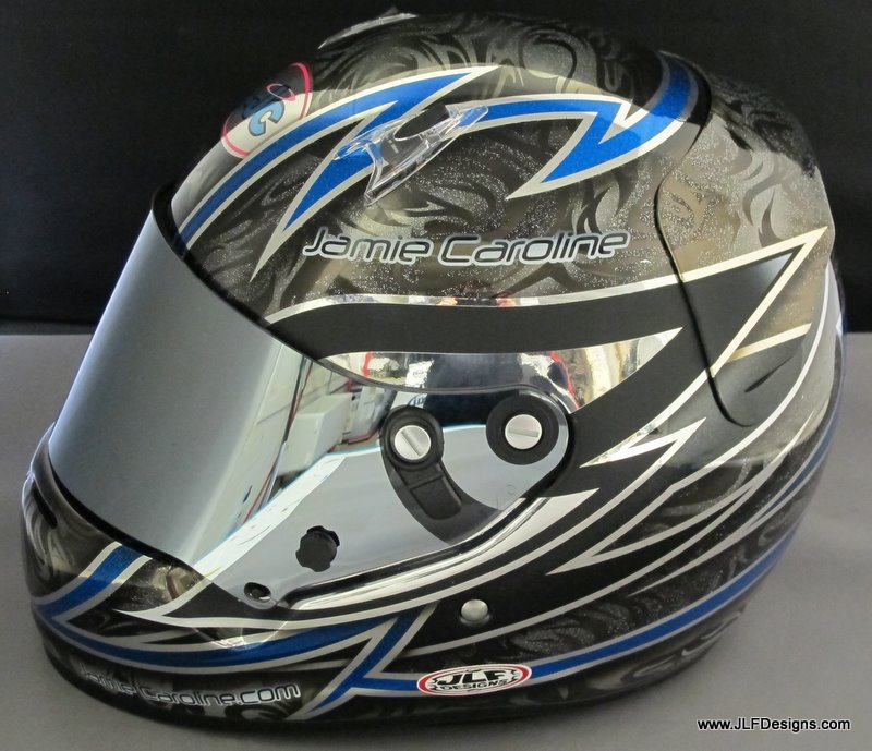 Racing Helmets Garage: Arai SK-5 J.Caroline by JLF Designs