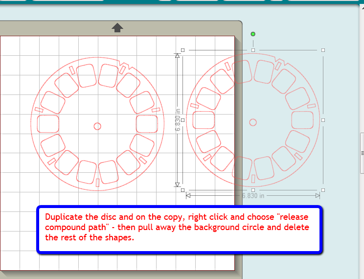 Capadia Designs: Creating the View-Master Disc File - Step by Step ...