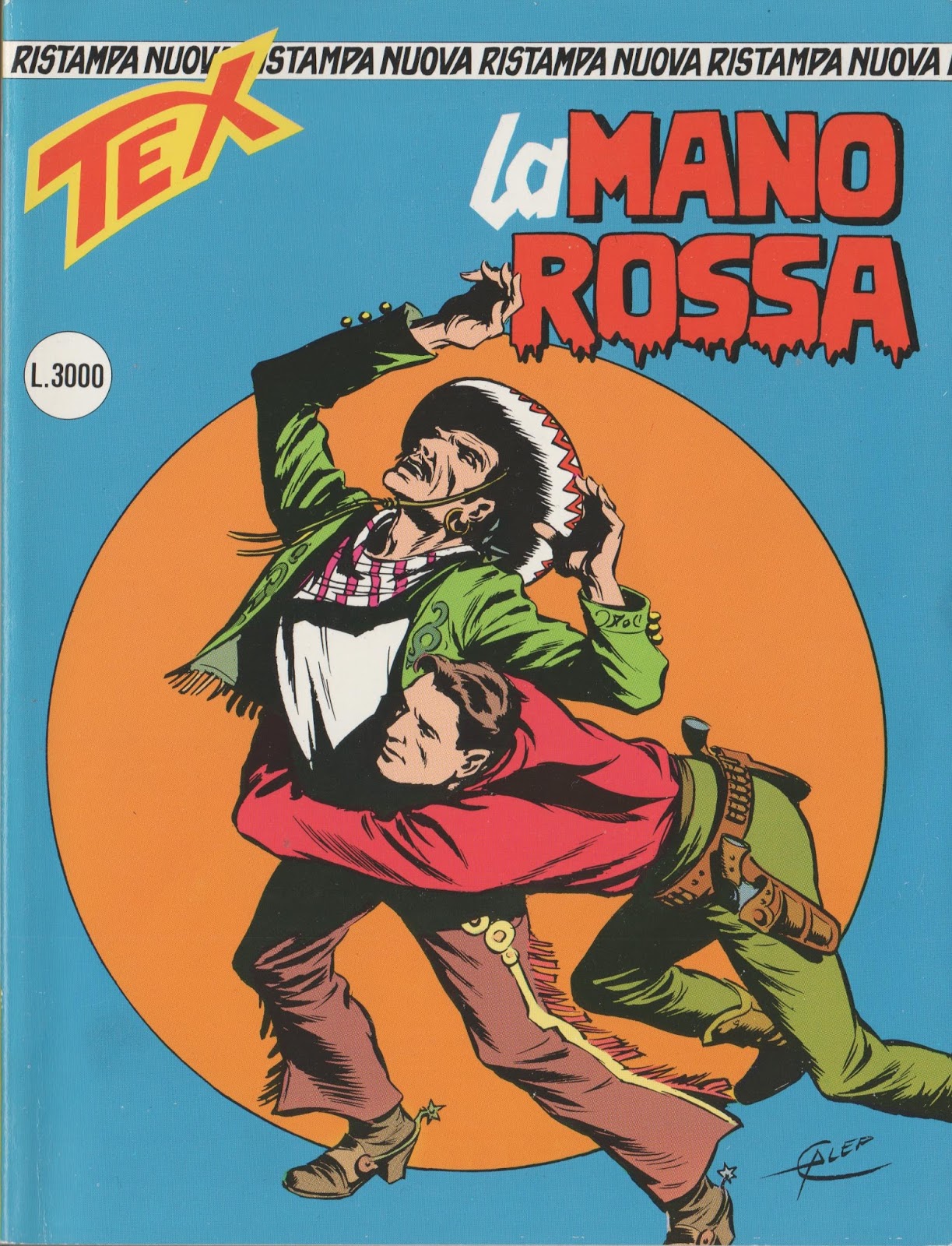 TEX NUOVA RISTAMPA n.1 – LA MANO ROSSA – Blog di Stefano Fiorucci