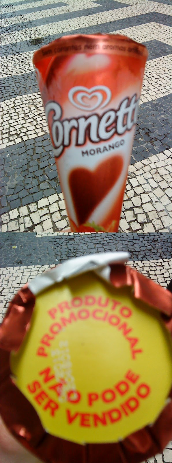 Enfardadeira Gulosa: Promoção Cornetto Morango